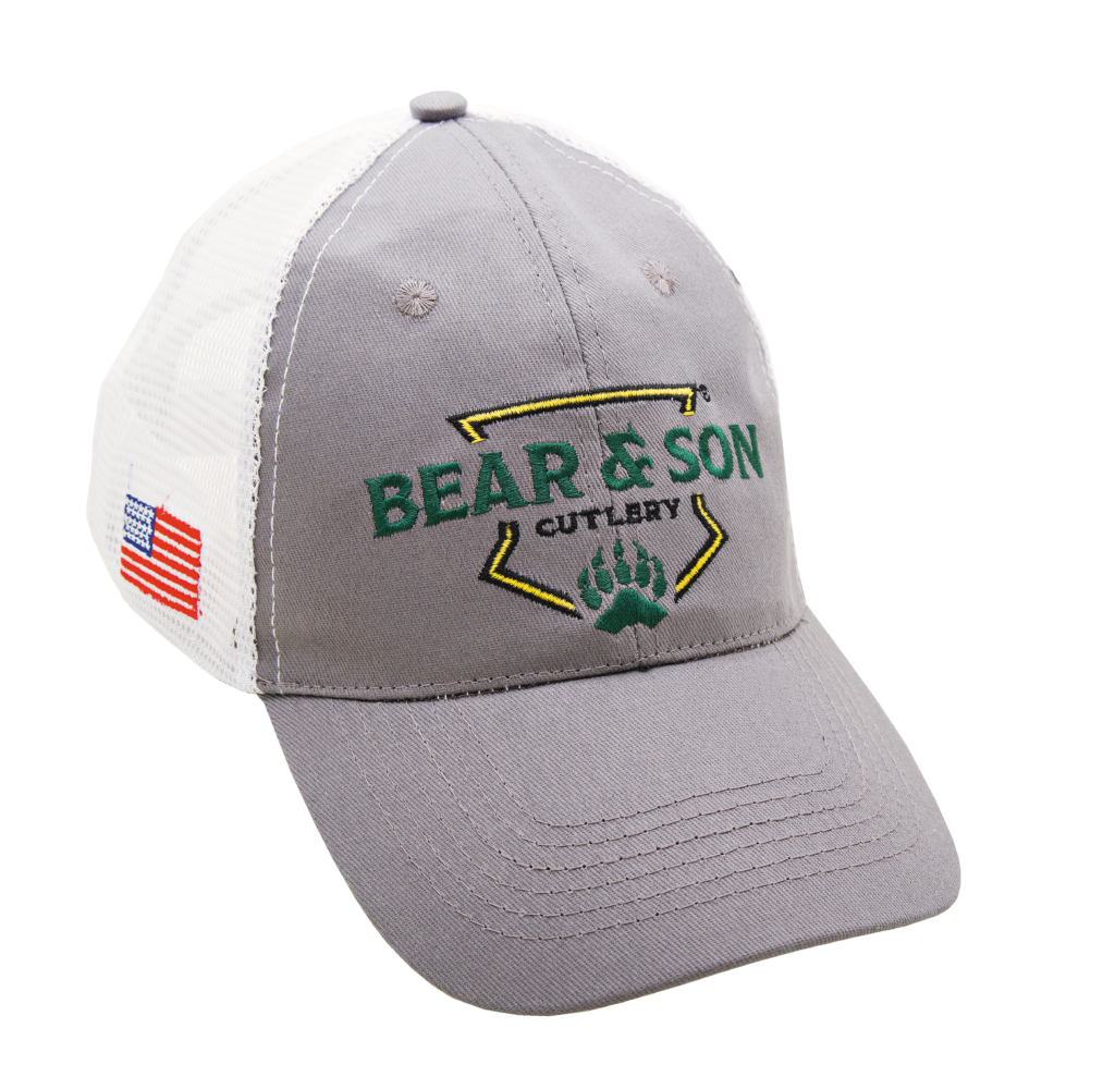 Bear & Son Hat | Gray - Bear & Son Cutlery - Jacksonville, AL