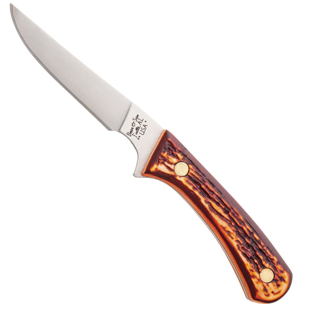 6-1/2 in. Stag Delrin® Bird & Trout Knife - 751 - Bear & Son Cutlery ...