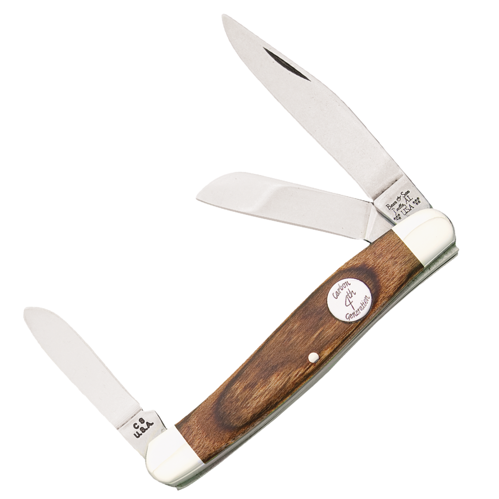 4" Heritage Walnut Large Stockman - C247 - Bear & Son Cutlery ...