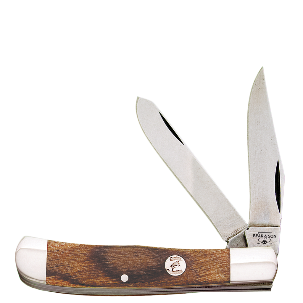 3" Heritage Walnut Little Trapper - Bear & Son Cutlery - Jacksonville, AL