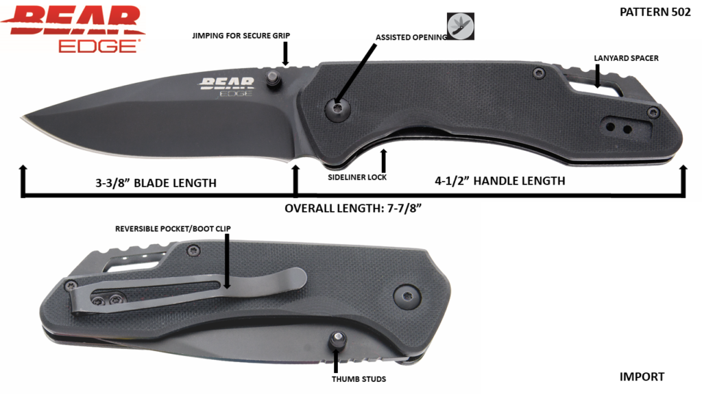 Bear Edge Archives - Page 2 of 3 - Bear & Son Cutlery - Jacksonville, AL