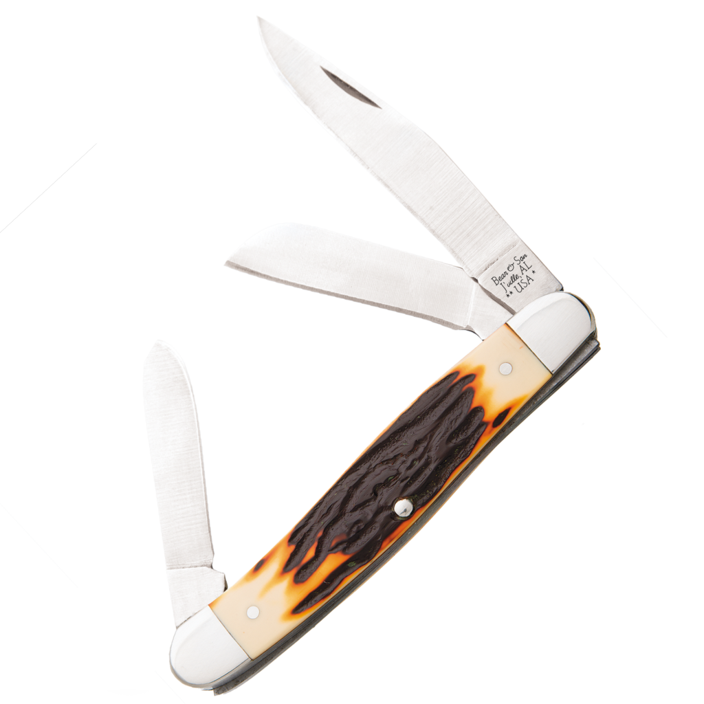 3-7/8 in. Large Stockman - 47 Pattern - Bear & Son Cutlery ...