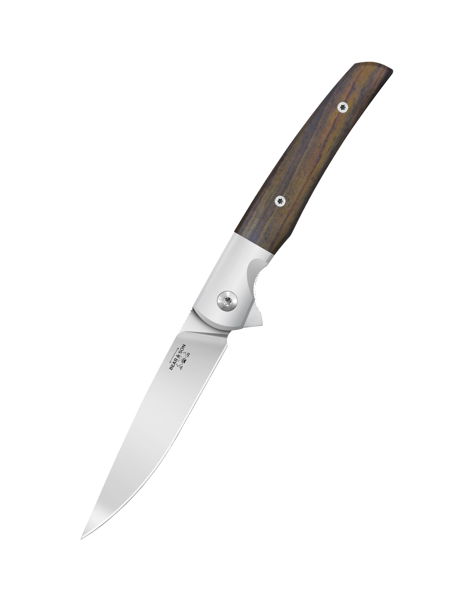 21 Pattern | 4-1/4" D2 Rancher Sideliner - Bear & Son Cutlery ...