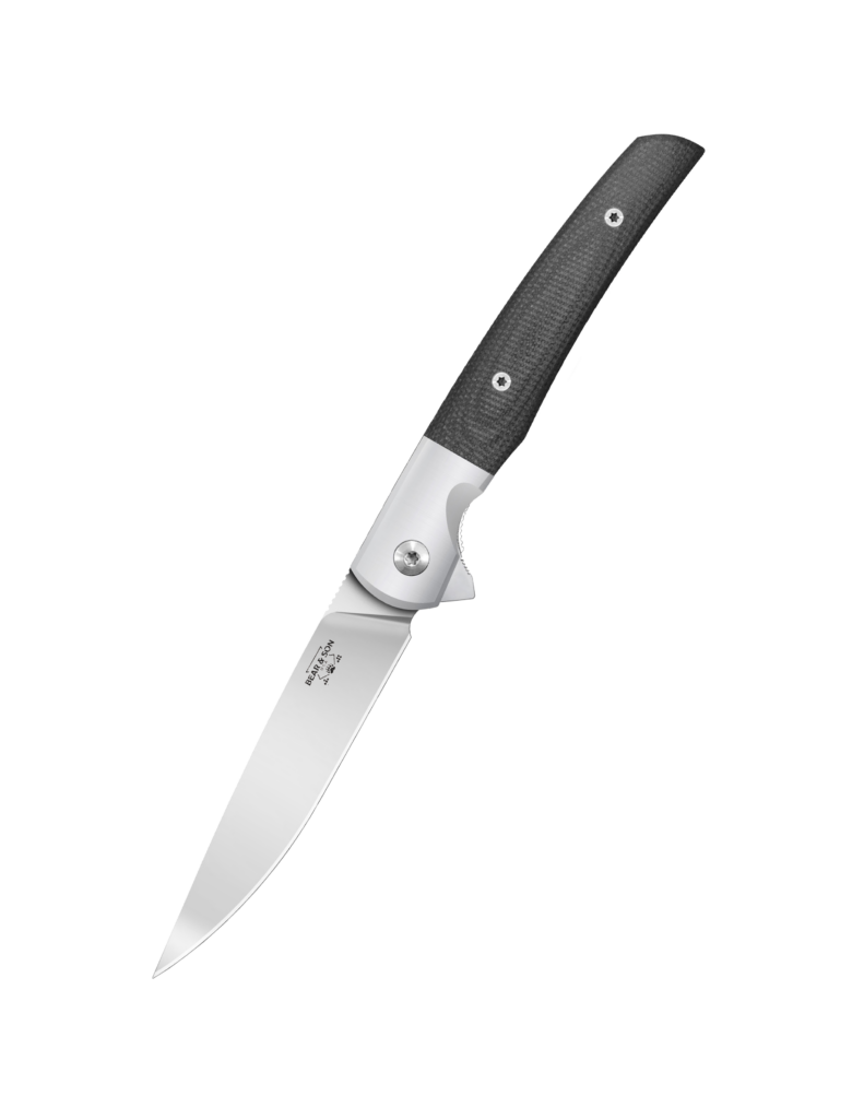 21 Pattern | 4-1/4" D2 Rancher Sideliner - Bear & Son Cutlery ...