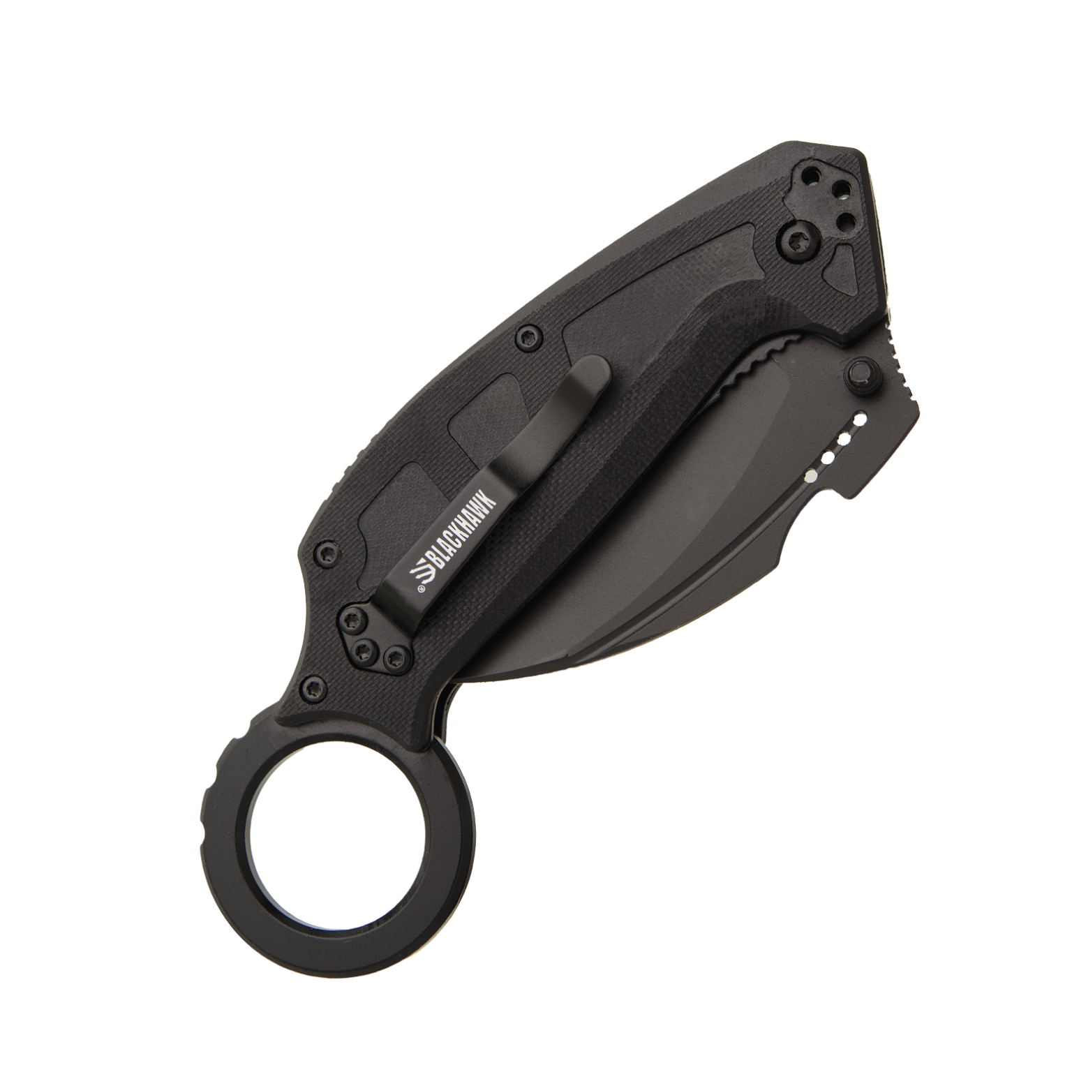 BLACKHAWK® Garra III Black Karambit Sideliner - Bear & Son Cutlery ...