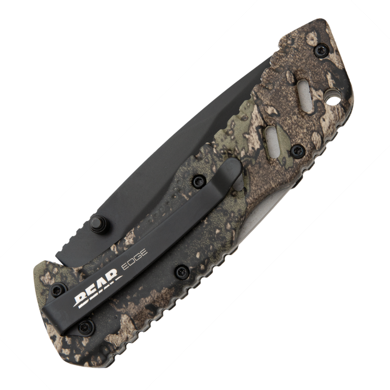 4 1/2" TrueTimber® Strata Camo Zytel® Assisted Opener Lock Back - Bear ...